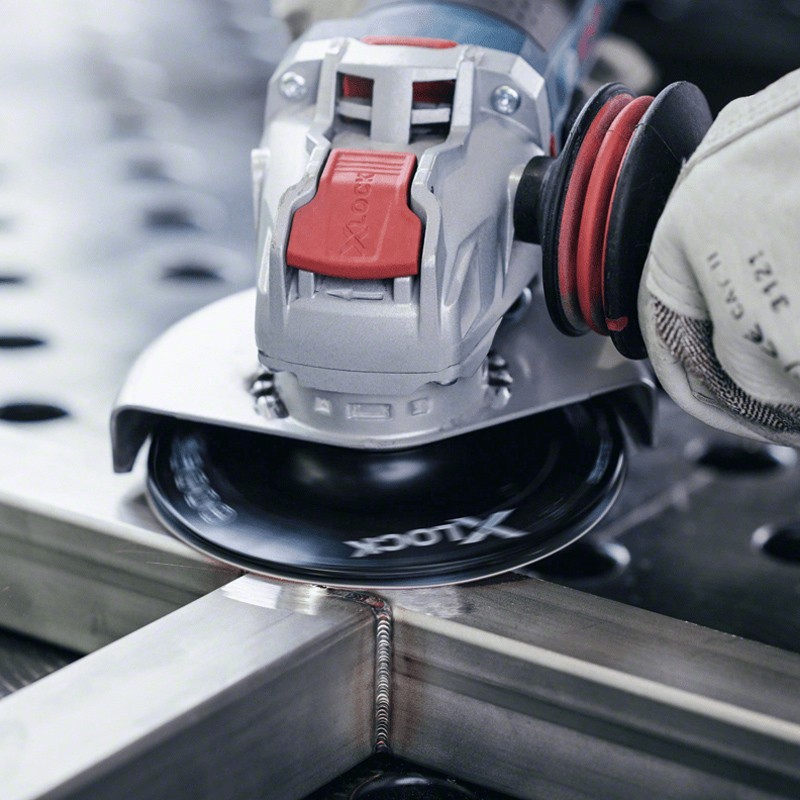 Disque abrasif en fibre pour meuleuse X-LOCK R444 Expert for Metal ...