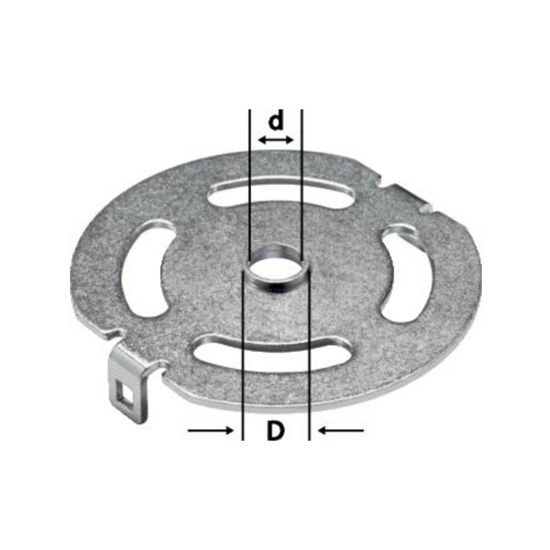 Bague de copiage KR-D 13,8/OF 1400 Festool