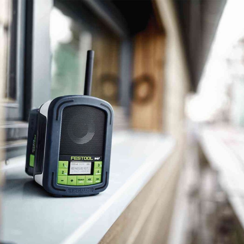 Radio de chantier BR 10 DAB+ SYSROCK Festool | MyToolSwiss.ch